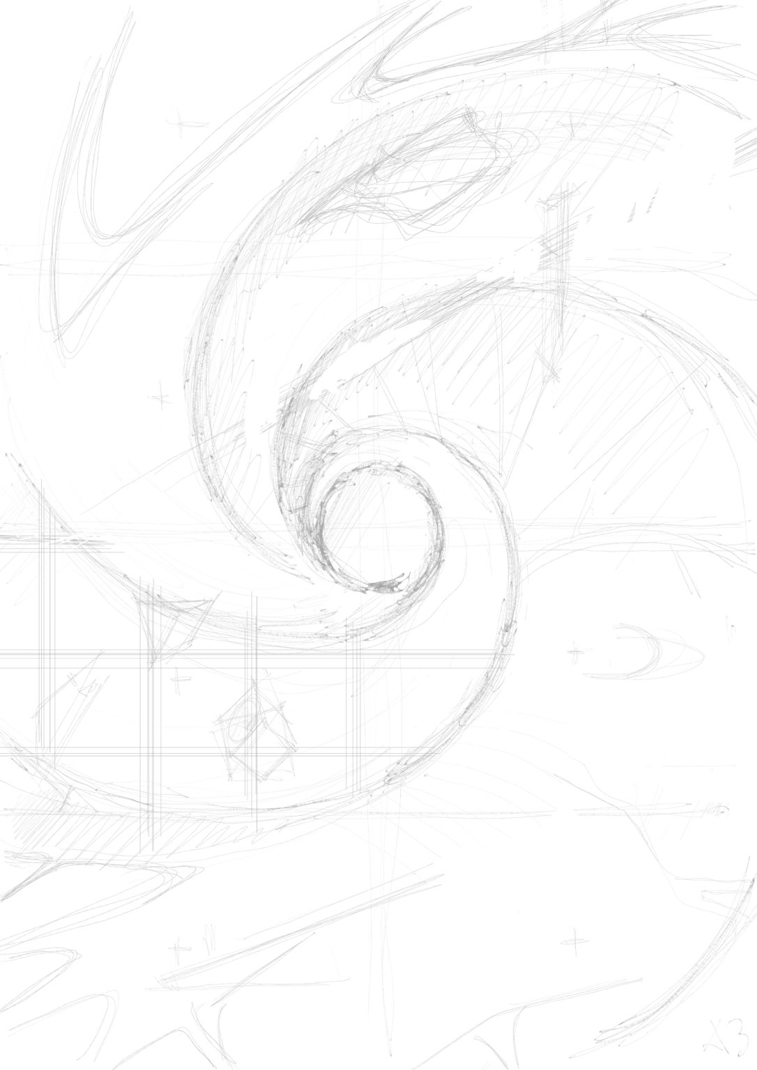 The Never-Ending Sketch: Endrit Marku's Architectural Drawing Evokes ...