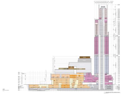 Architectural Drawings: Hong Kong’s Towering Skyscrapers in Section - Architizer Journal