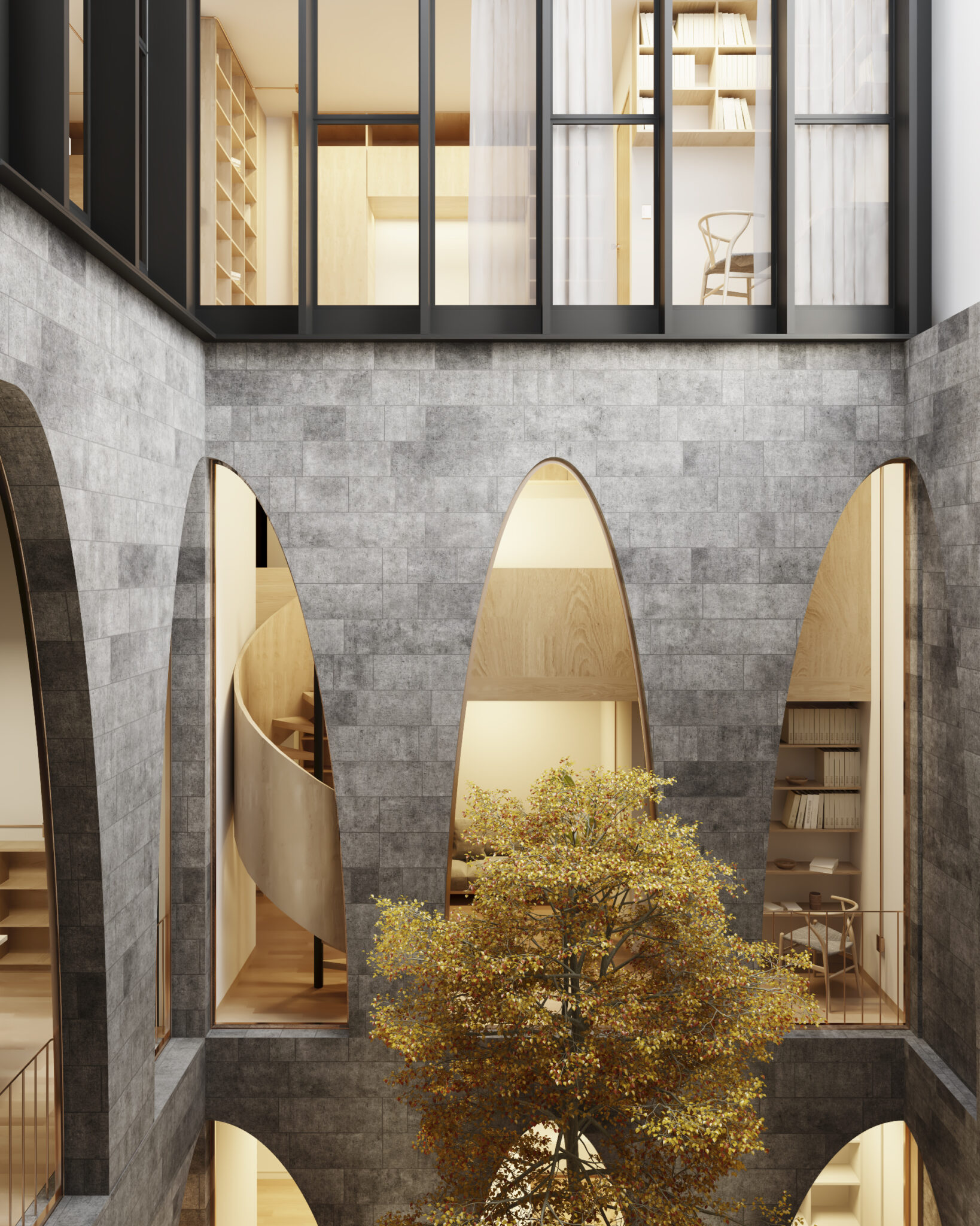 Important Portals: 6 Residential Designs Where Traditional Arches Meet ...