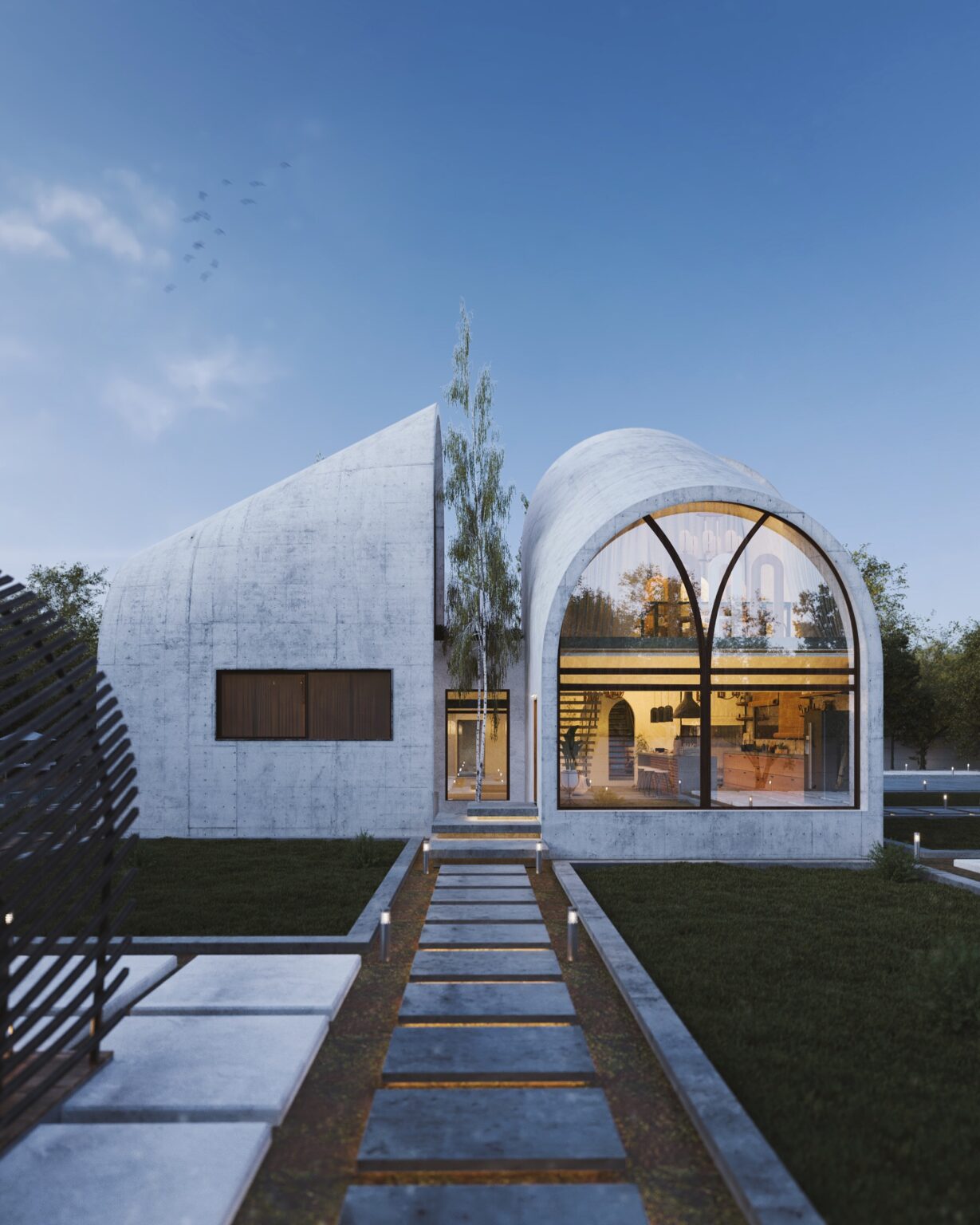 Important Portals: 6 Residential Designs Where Traditional Arches Meet ...
