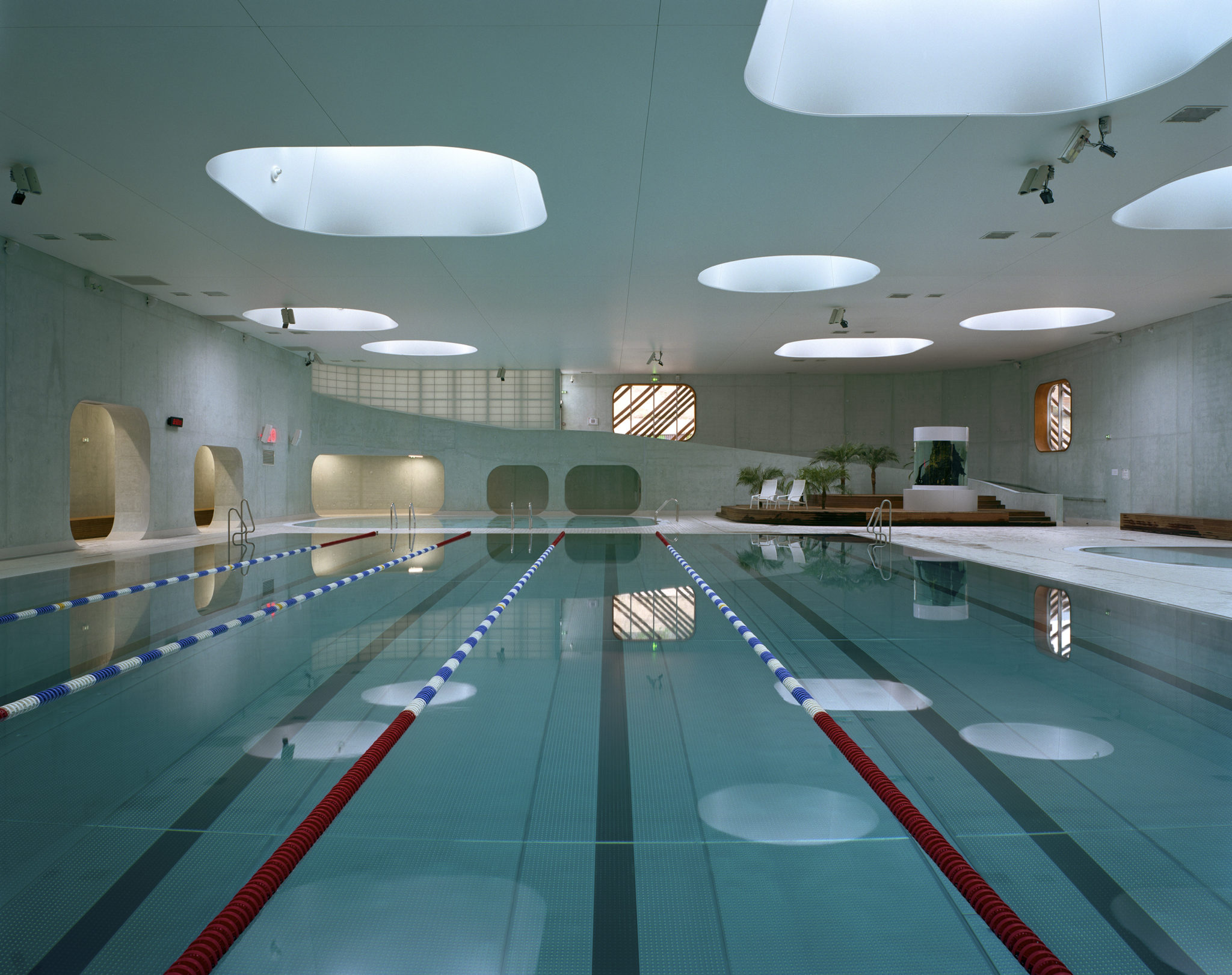 Aquatic Architecture: 7 Perfectly Pristine Indoor Public Pools