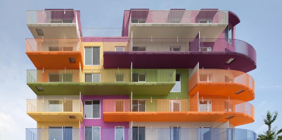 10 Buildings Making Bold Statements With Color and Form