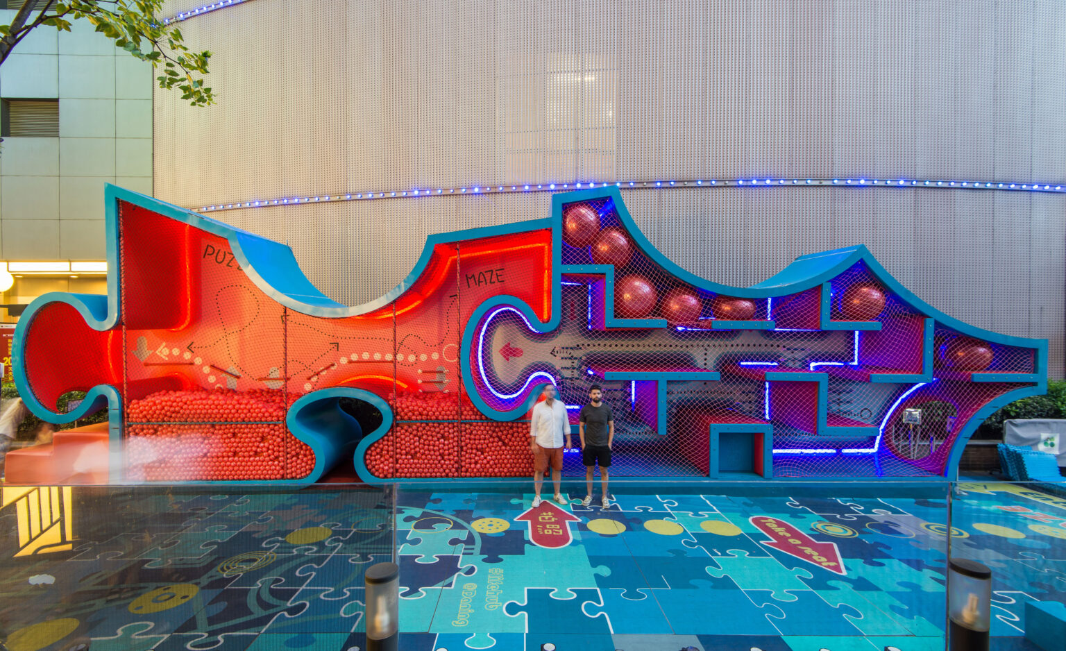 Chroma Chronicles: 6 Colorful Public Spaces Painting the Urban Canvas