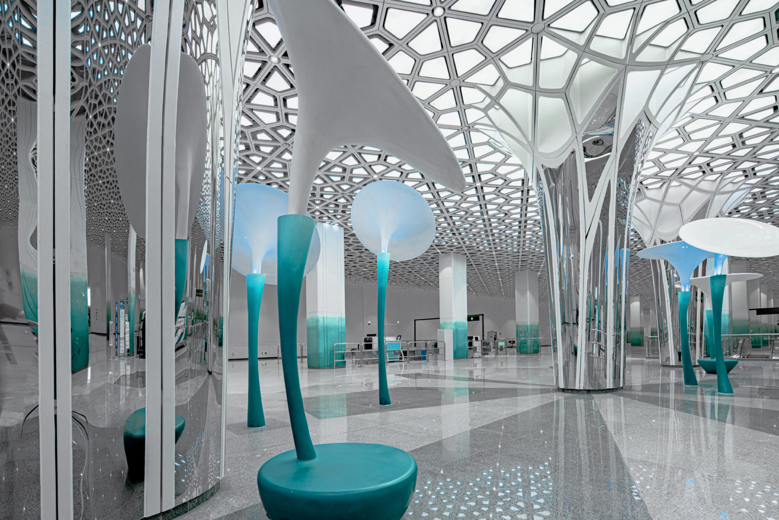 Mundane Metro No More: 6 Sensational Subway Station Ceilings ...