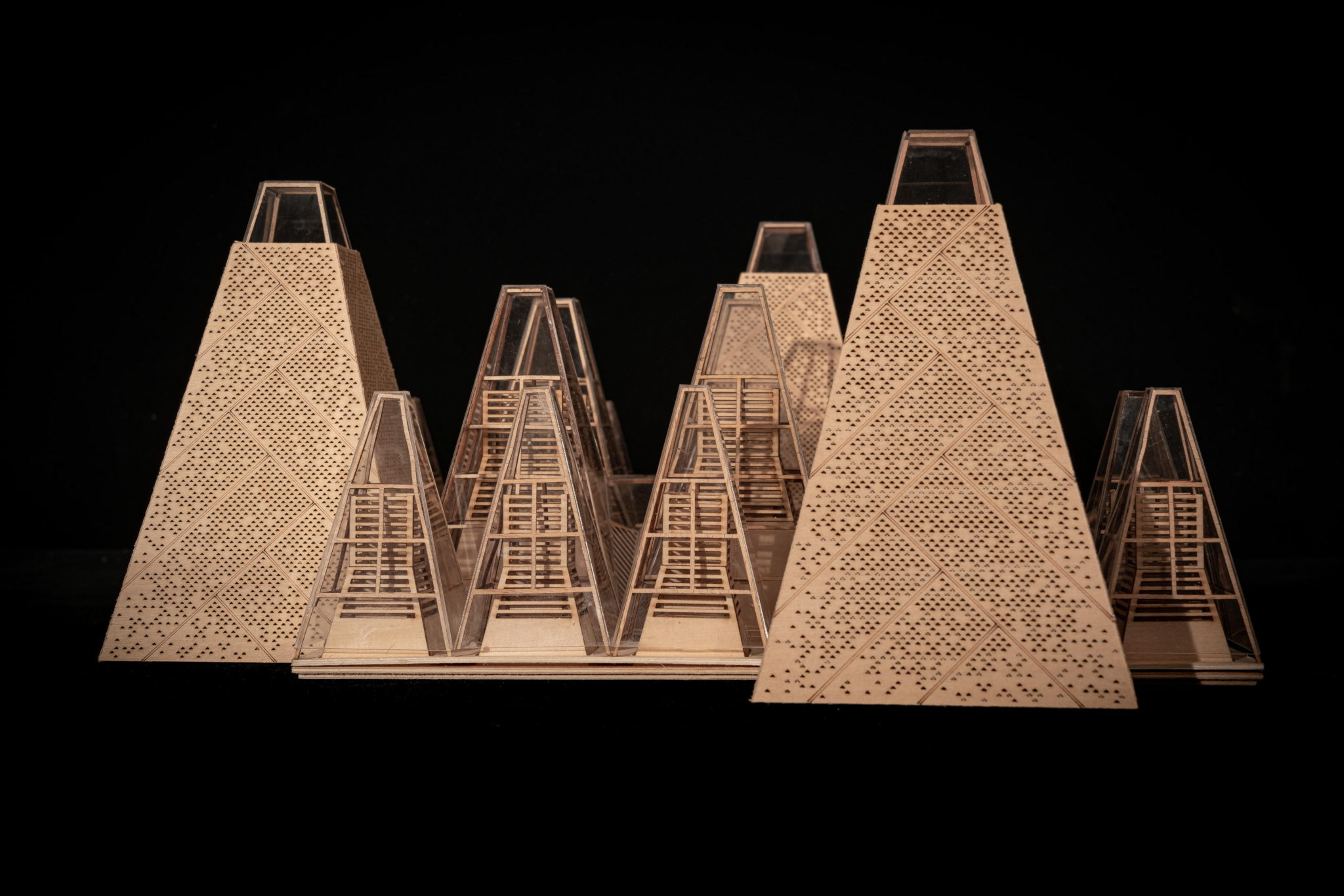 Architectural Details: GOA's Perfectly Perforated Pyramidal Roof ...