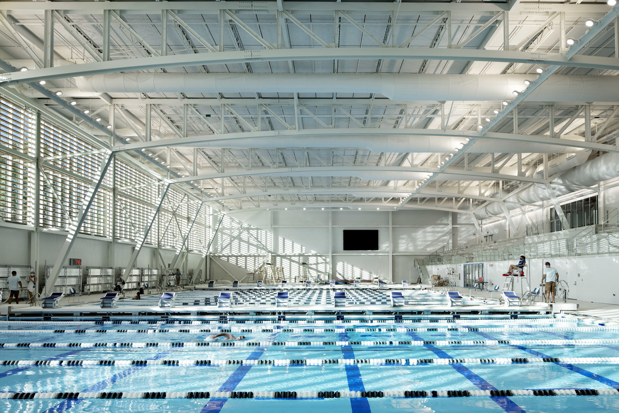 Aquatic Architecture: 7 Perfectly Pristine Indoor Public Pools