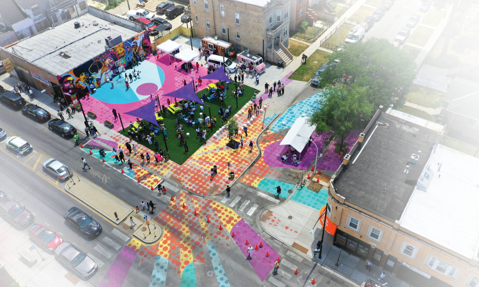 6 Colorful Public Spaces Painting the Urban Canvas - Zarkon Group Real ...