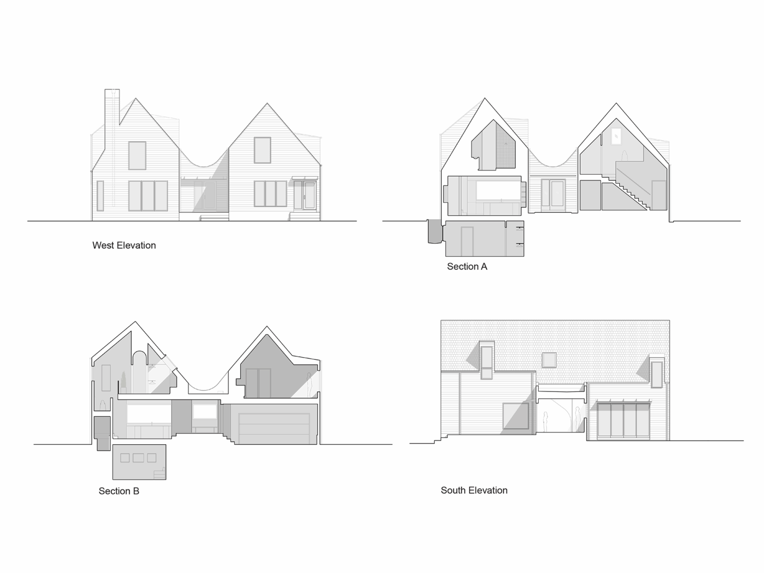 Architectural Drawings: 7 Designs for Intergenerational Housing in Plan ...