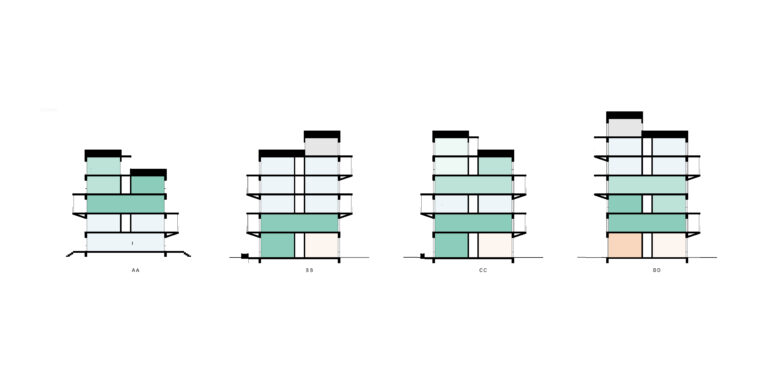 Architectural Drawings: 7 Designs for Intergenerational Housing in Plan ...