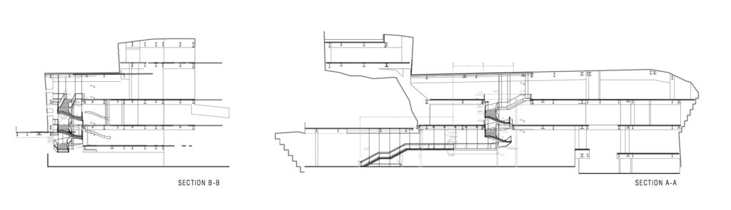 Architectural Drawings: 10 Section Drawings Revealing Modern Museums ...