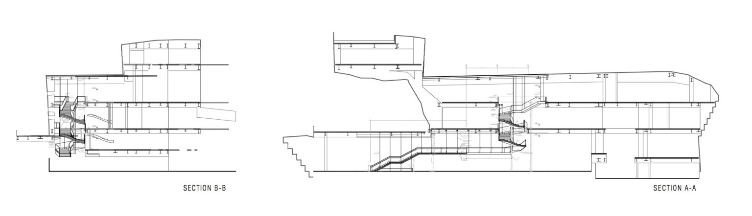 Architectural Drawings: 10 Section Drawings Revealing Modern Museums ...