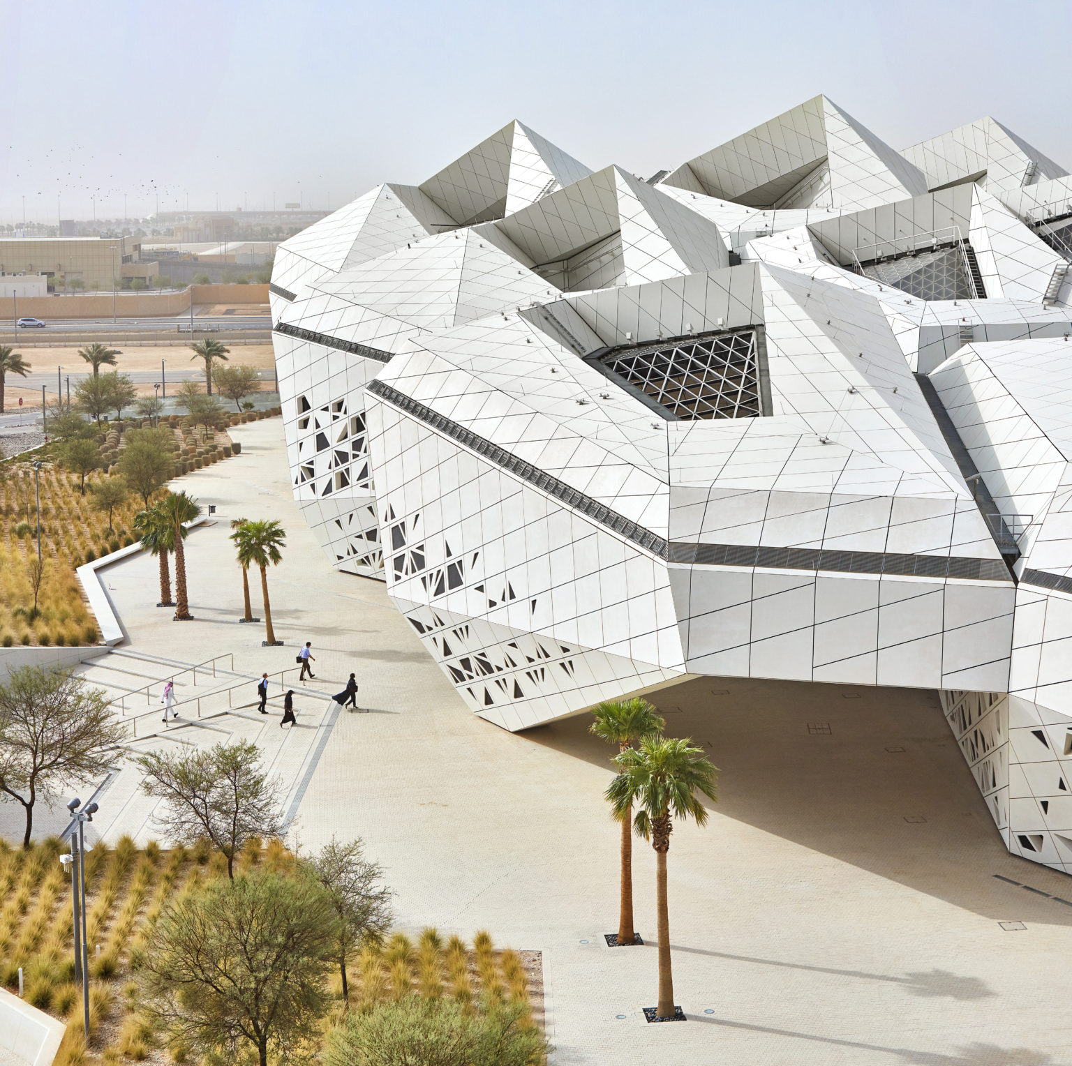 Architectural Details: Zaha Hadid Architects’ Honeycomb Structure