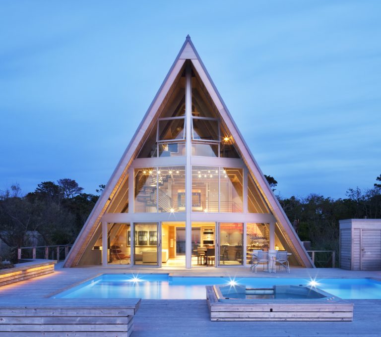 Architectural Drawings: A-Frame Homes in Section - Architizer Journal