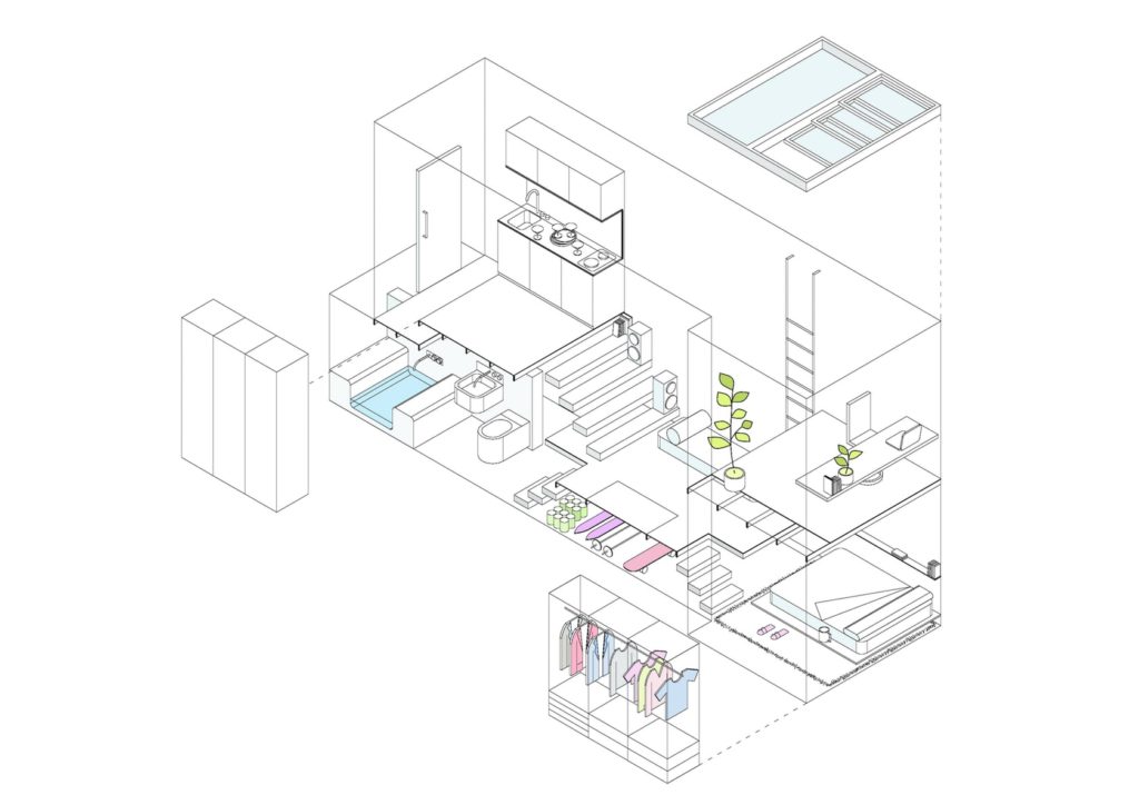 Architectural Drawings: 10 Clever Plans for Tiny Apartments ...