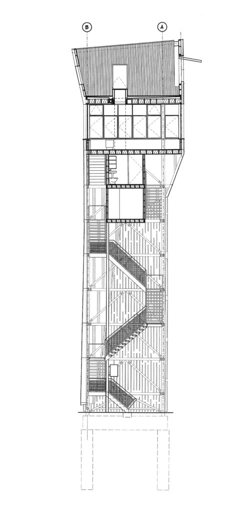 Architectural Drawings: 10 Iconic Observation Towers in Section ...