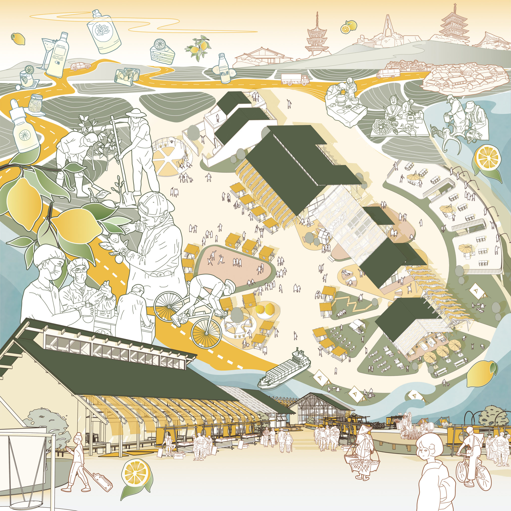 One Drawing Challenge 2022: The 100 Finalists (Part 3) - Architizer Journal