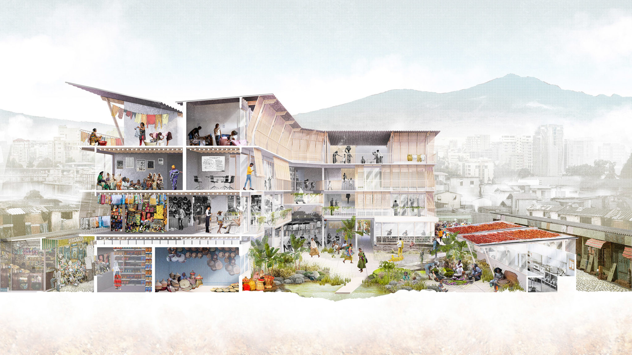 One Drawing Challenge 2022: The 100 Finalists (Part 3) - Architizer Journal