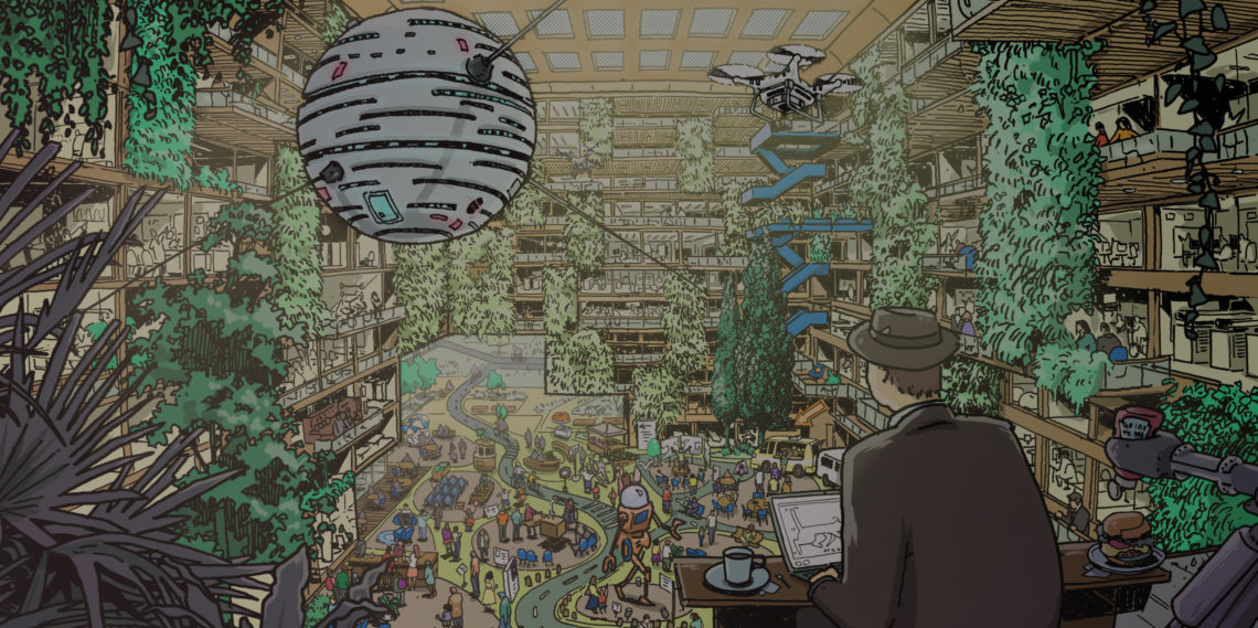 10 Architectural Drawings Forming Fascinating Visual Commentary on ...