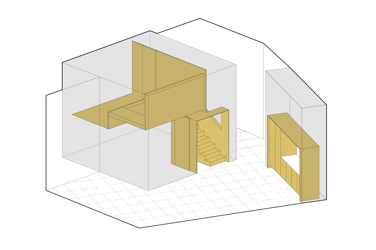 Architectural Diagrams: 10 Clever Storage Solutions for Tiny Apartments ...
