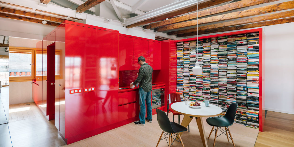 Architectural Diagrams: 10 Clever Storage Solutions for Tiny Apartments ...