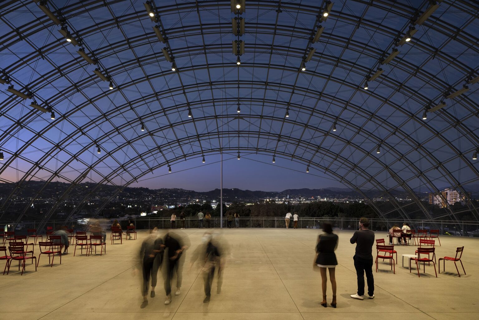 Lights Out: Los Angeles Architecture Photographed at Night - Architizer ...