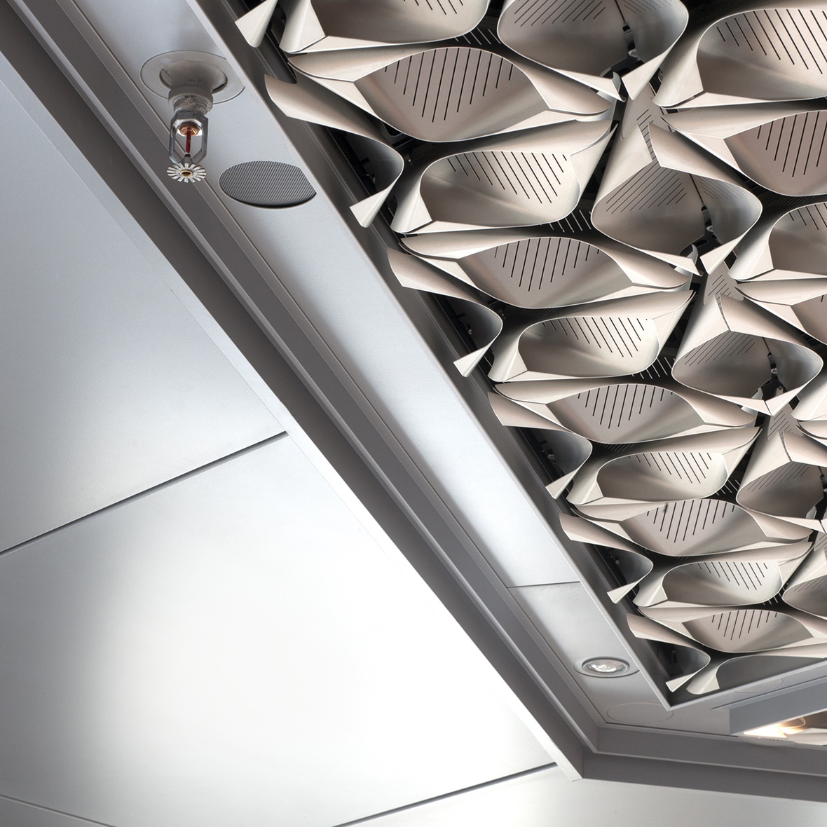 Architectural Details: Foster + Partners' Bespoke Metal Ceiling