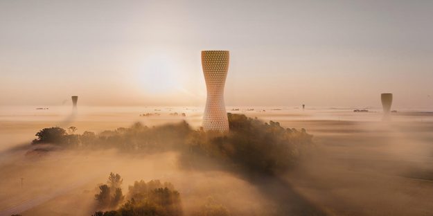Architectural Drawings: 10 Iconic Observation Towers in Section ...