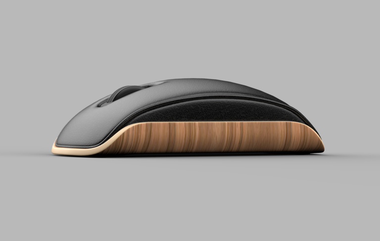 This Eames-Inspired Leather and Wood Computer Mouse Is an Architect’s ...