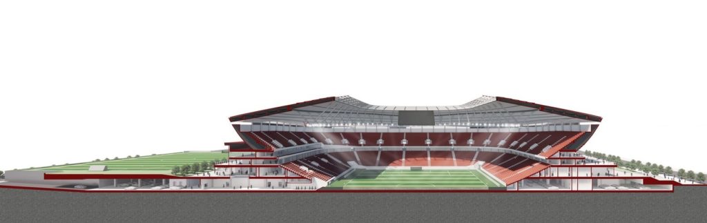 Architectural Drawings: Long-Span Stadia and Sport Halls in Section ...