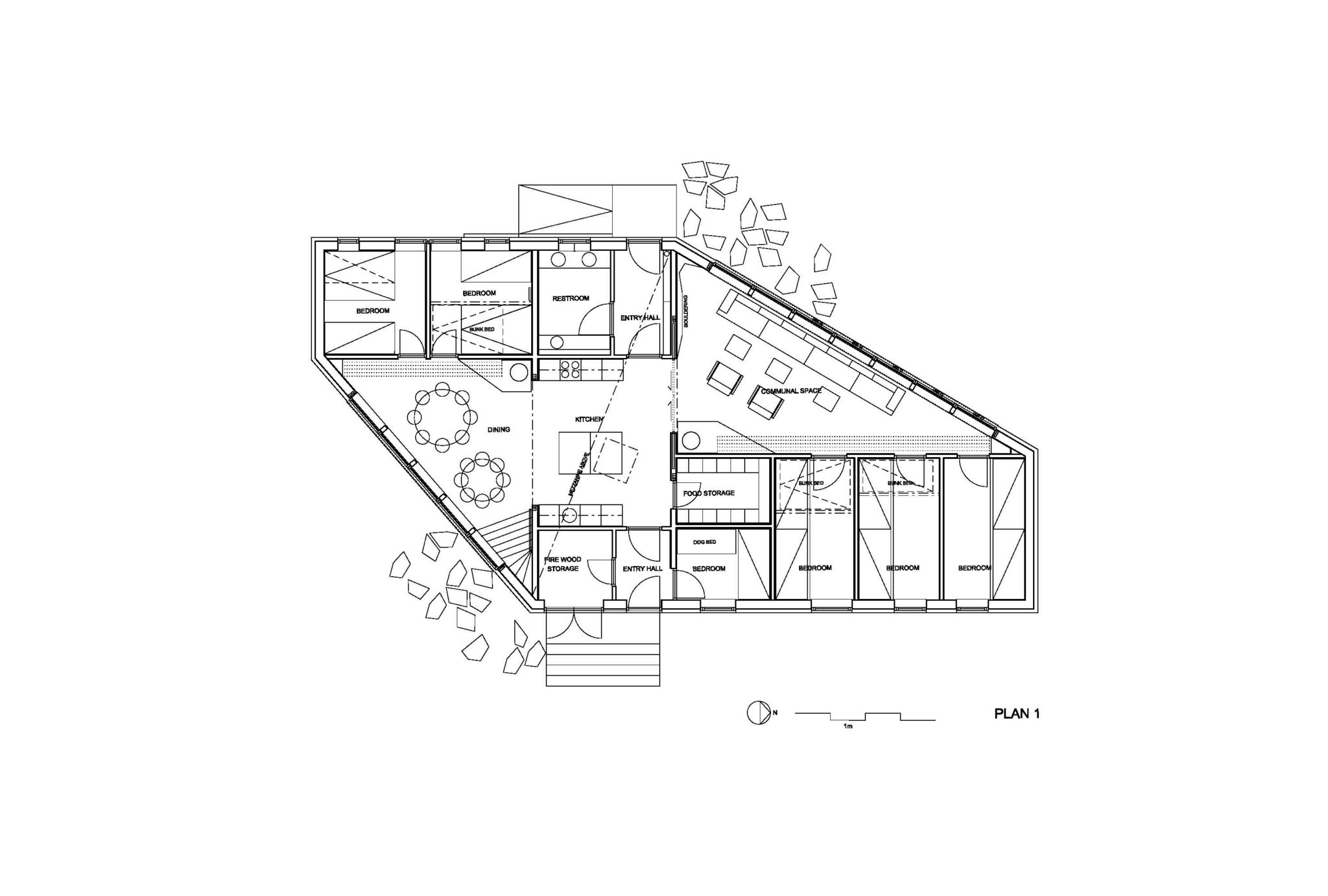 Architectural Drawings: Plans for Campsites, Cabins and Nomads ...