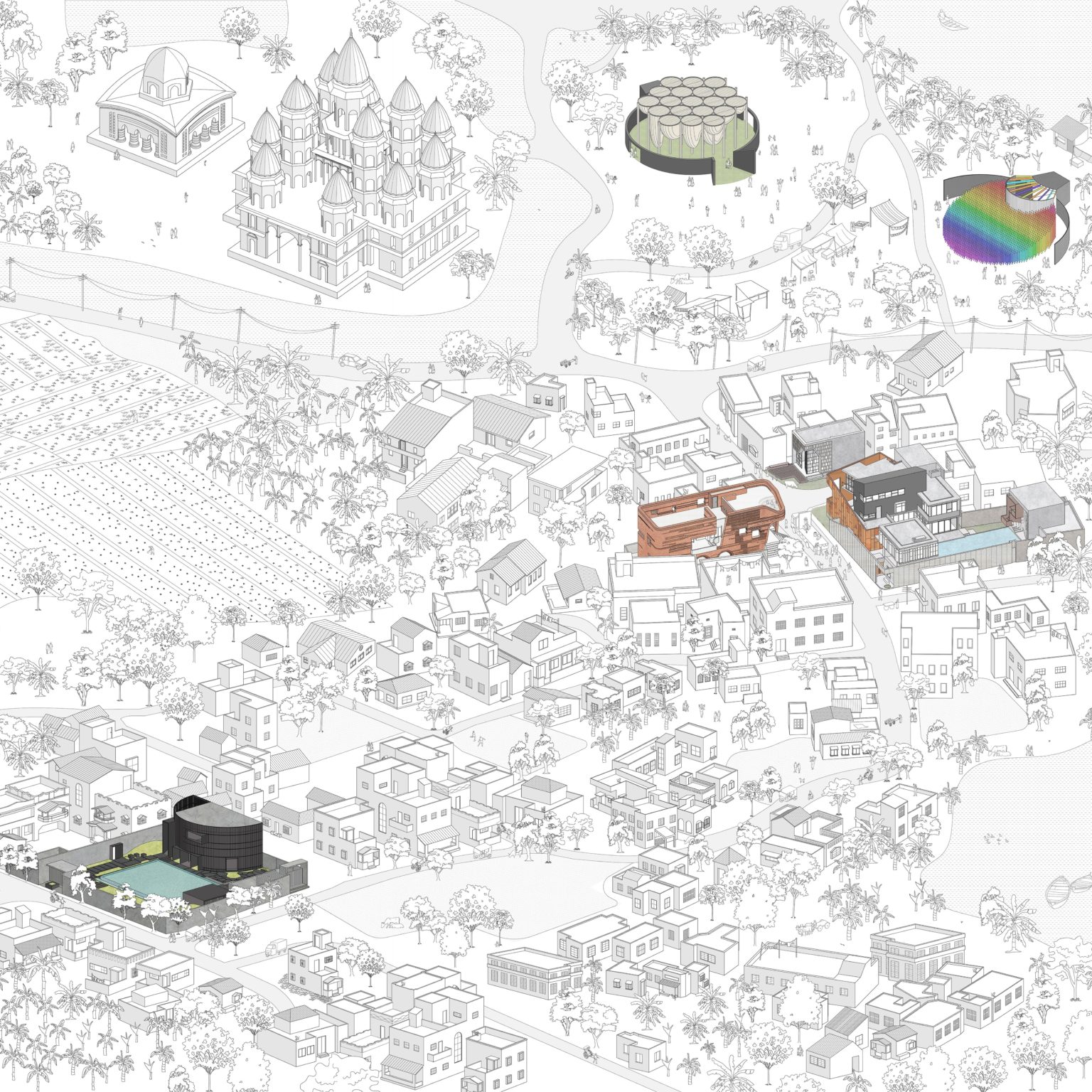 One Drawing Challenge 2020: The 100 Finalists (Part 3) - Architizer Journal