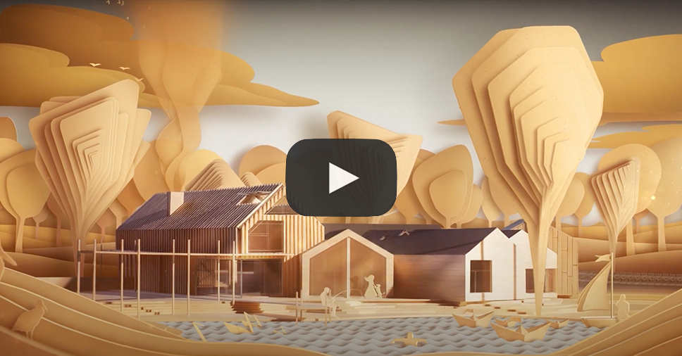 See the Magic: A Simple Paper House Comes to Life with Creative Animation