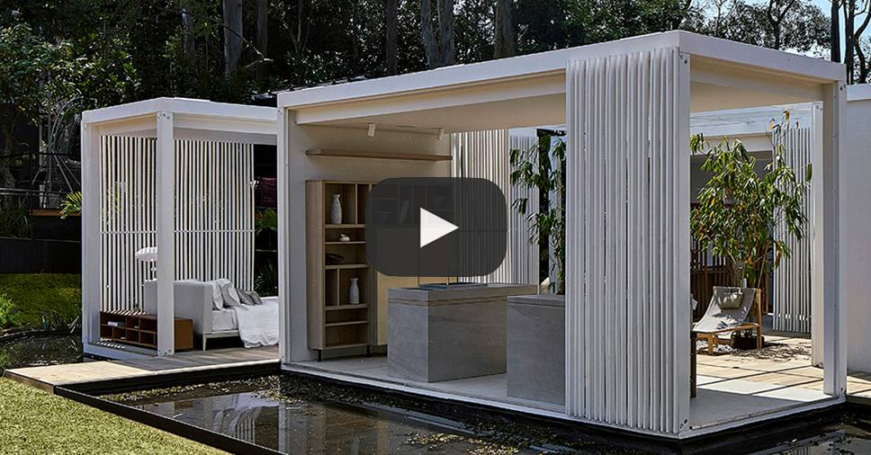 Explore a Wallless Home Inspired By Ancient Roman Residences - Journal