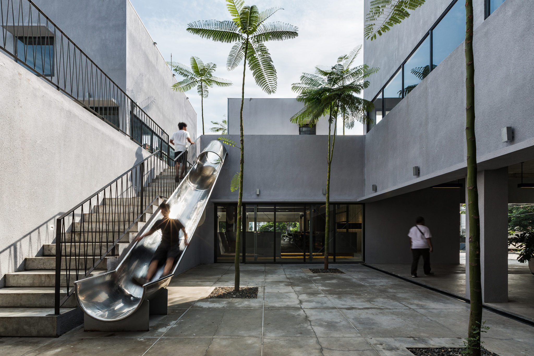 When Work Meets Play: 8 Architectural Uses of Slides in Unexpected ...