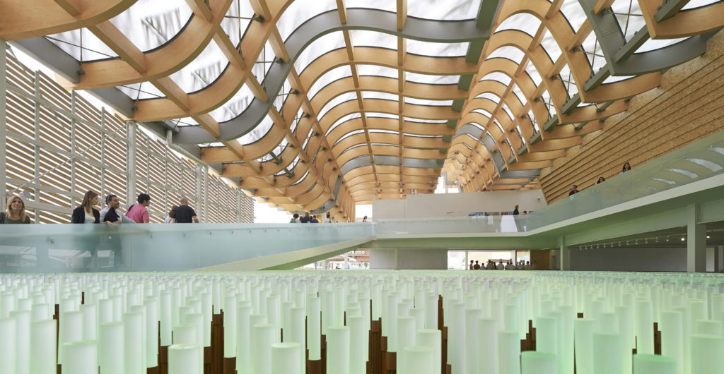 Biomorphic Overhead: 7 Glass Ceilings That Imitate Nature - Architizer ...