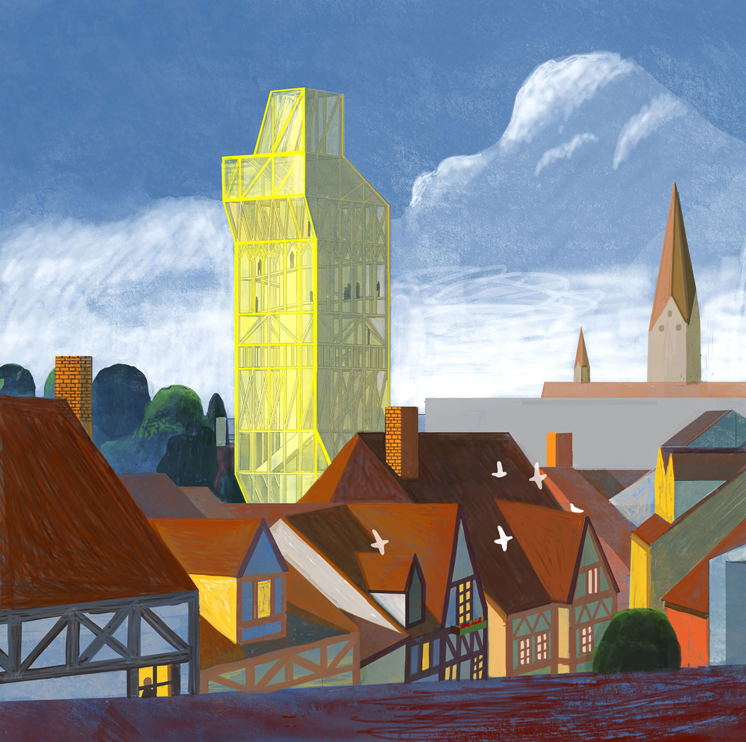 The Art of Rendering: 11 Trending Non-Realistic Styles in Architectural ...