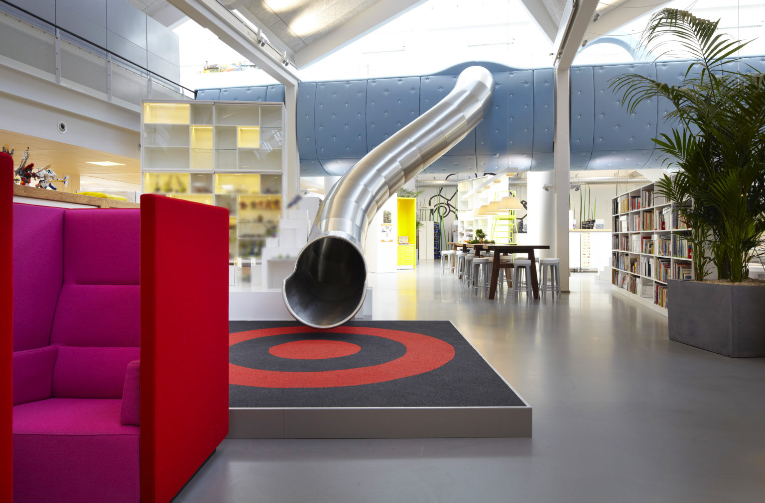 When Work Meets Play: 8 Architectural Uses of Slides in Unexpected ...