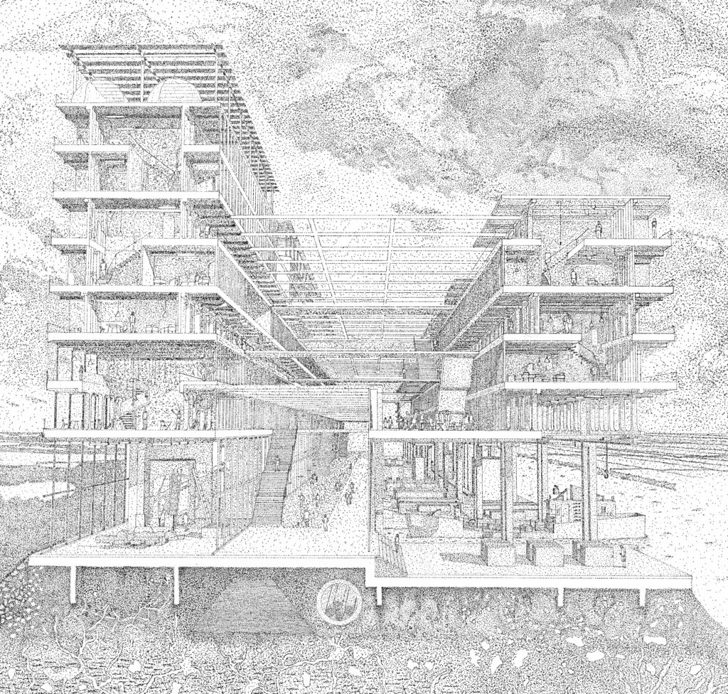 10 Narrative-Driven Architectural Drawings Win the "Storied Drawing Awards" - Architizer Journal
