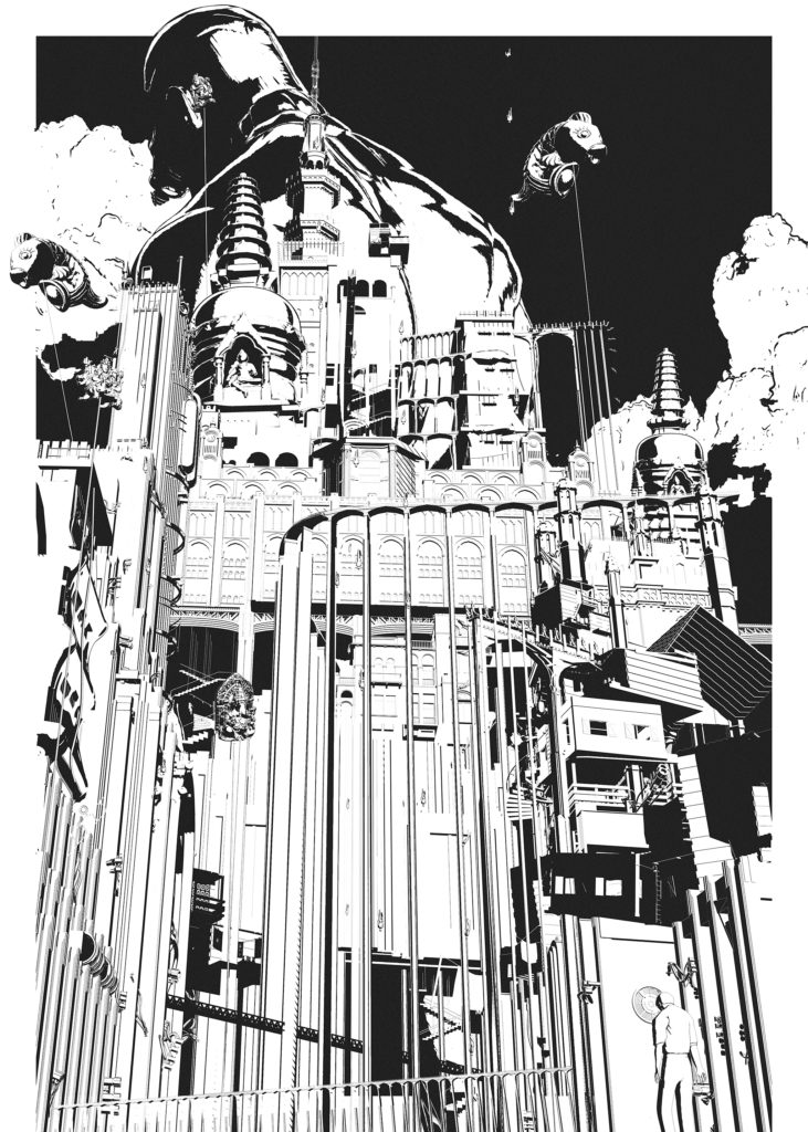 New Perspectives: 7 Architectural Illustrations Drawing on Famous Art ...