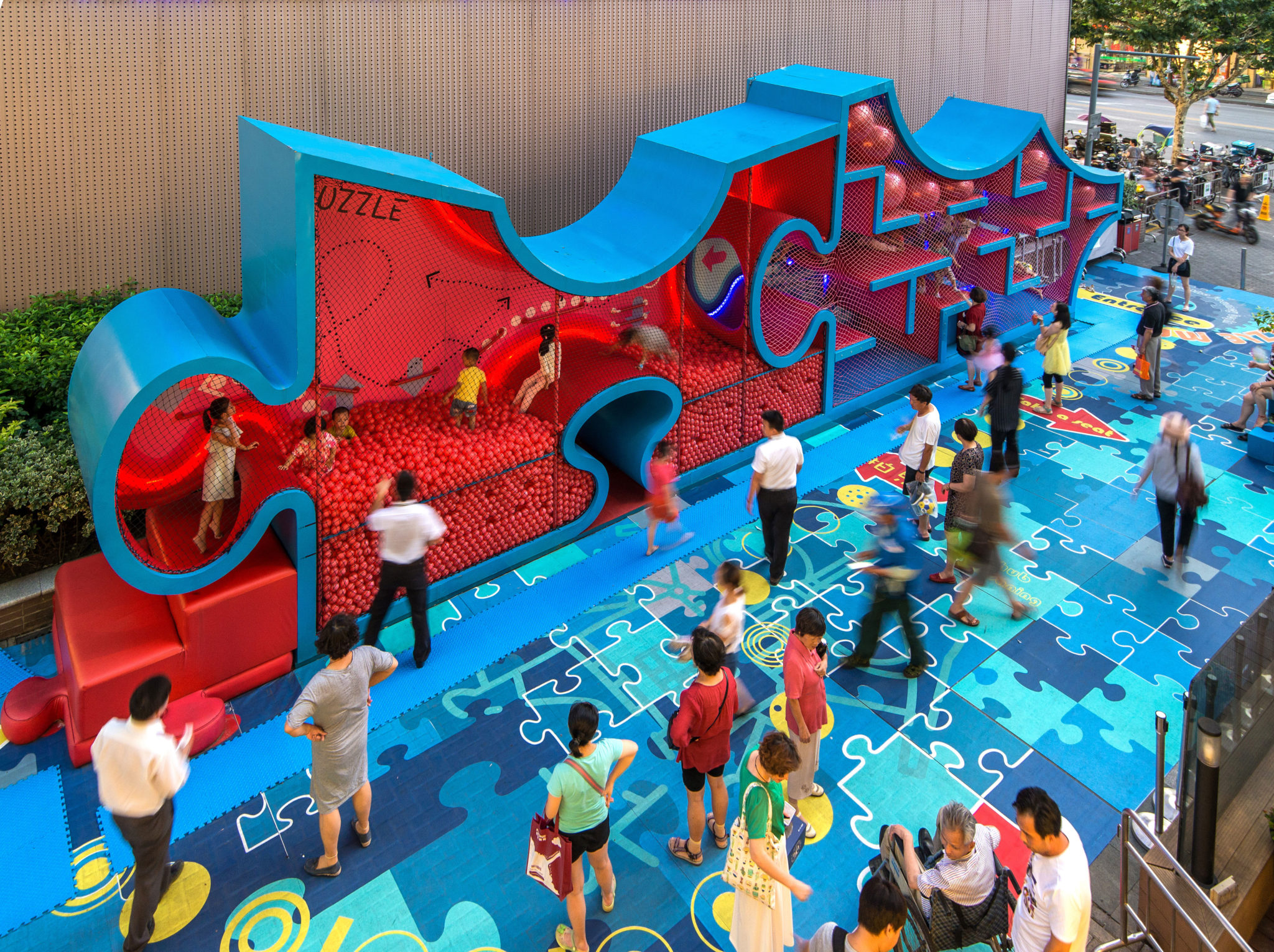 100architects Energizes Urban Pockets With Colorful Play Spaces ...