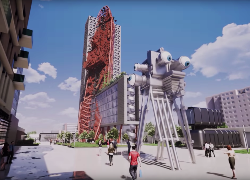 Prague's Post-Apocalyptic "Shipwreck Tower": Genius or Nonsense ...