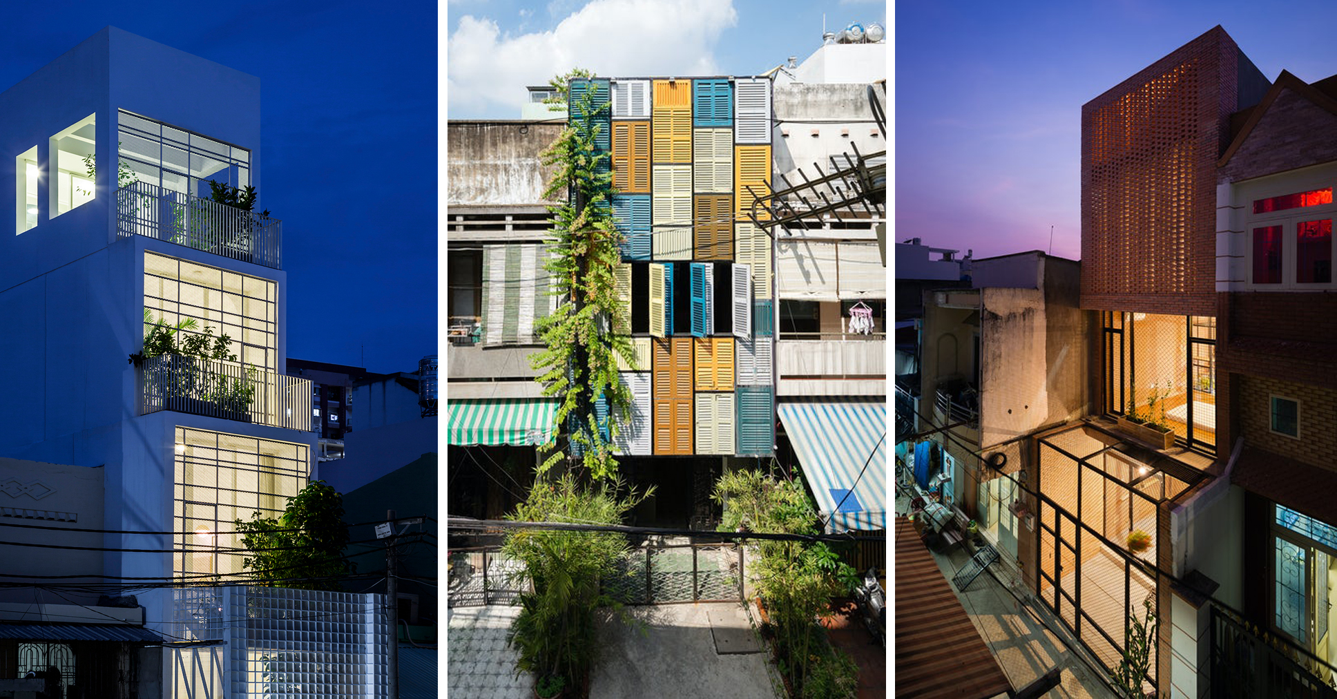 Vernacular Vietnam: 8 Tall, Thin Houses With Micro Courtyards ...