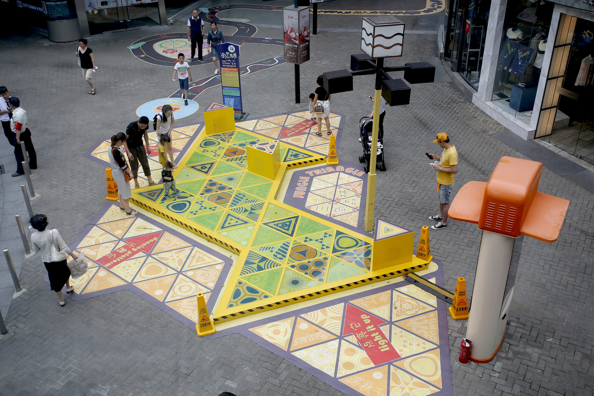 100architects Energizes Urban Pockets With Colorful Play Spaces ...