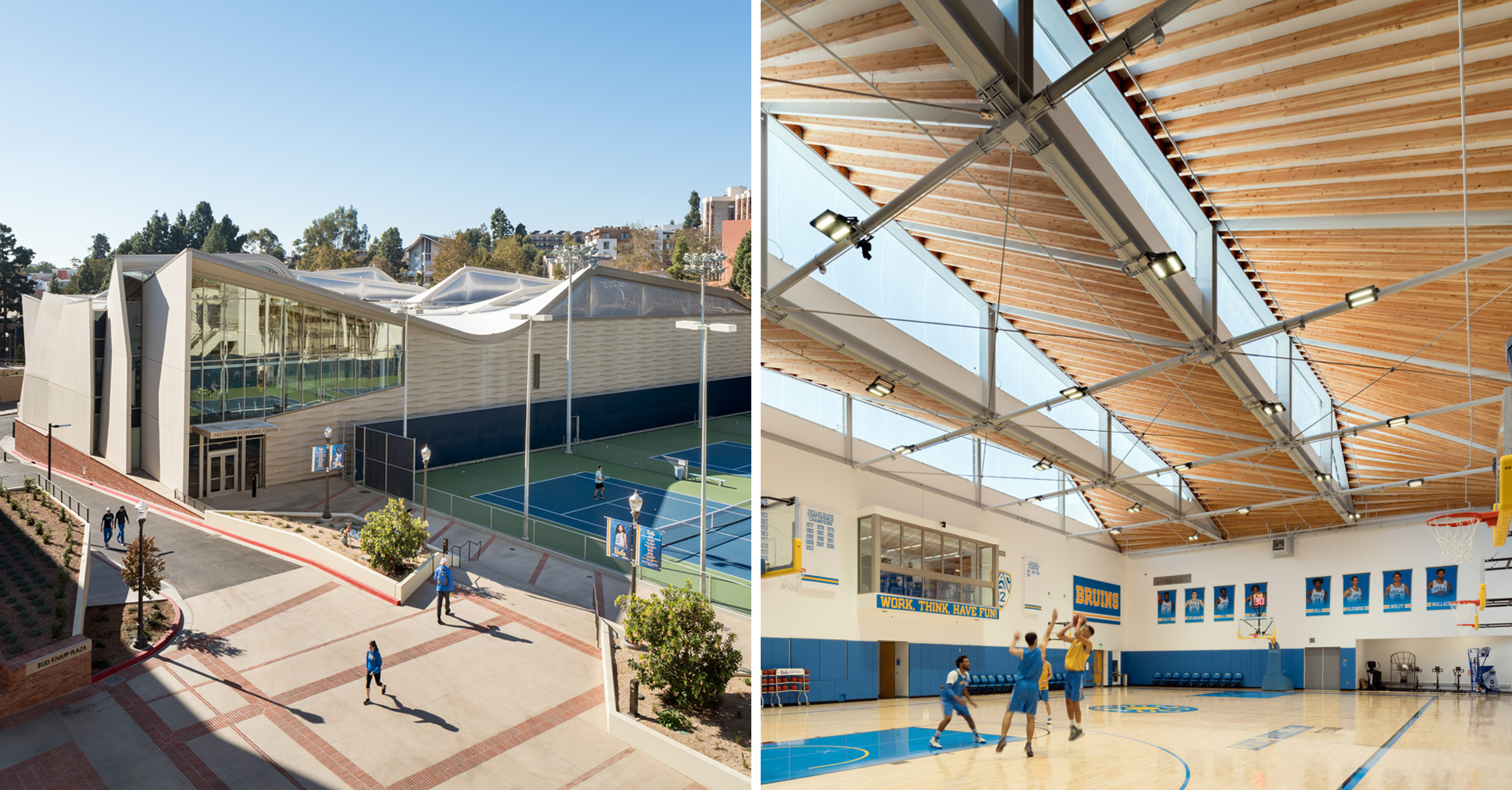 Basketball Court Buildings Elevation Courtclean® Damp Mop VS.
