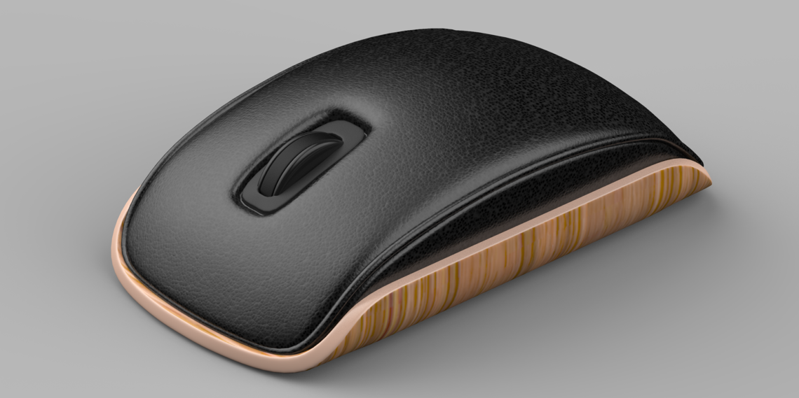 This Eames-Inspired Leather and Wood Computer Mouse Is an Architect’s ...