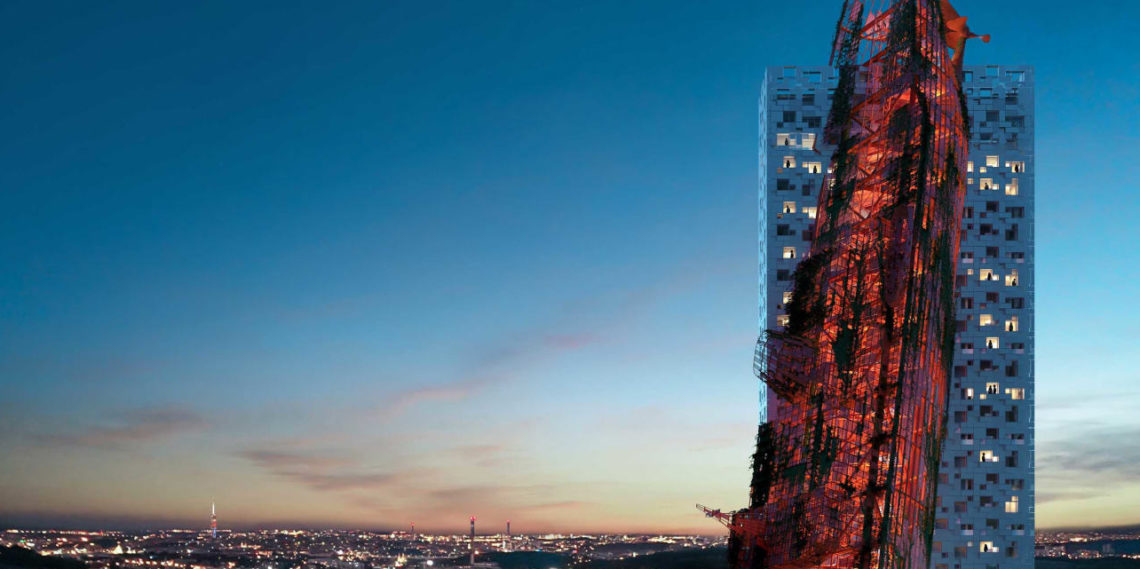 Prague's Post-Apocalyptic "Shipwreck Tower": Genius or Nonsense ...
