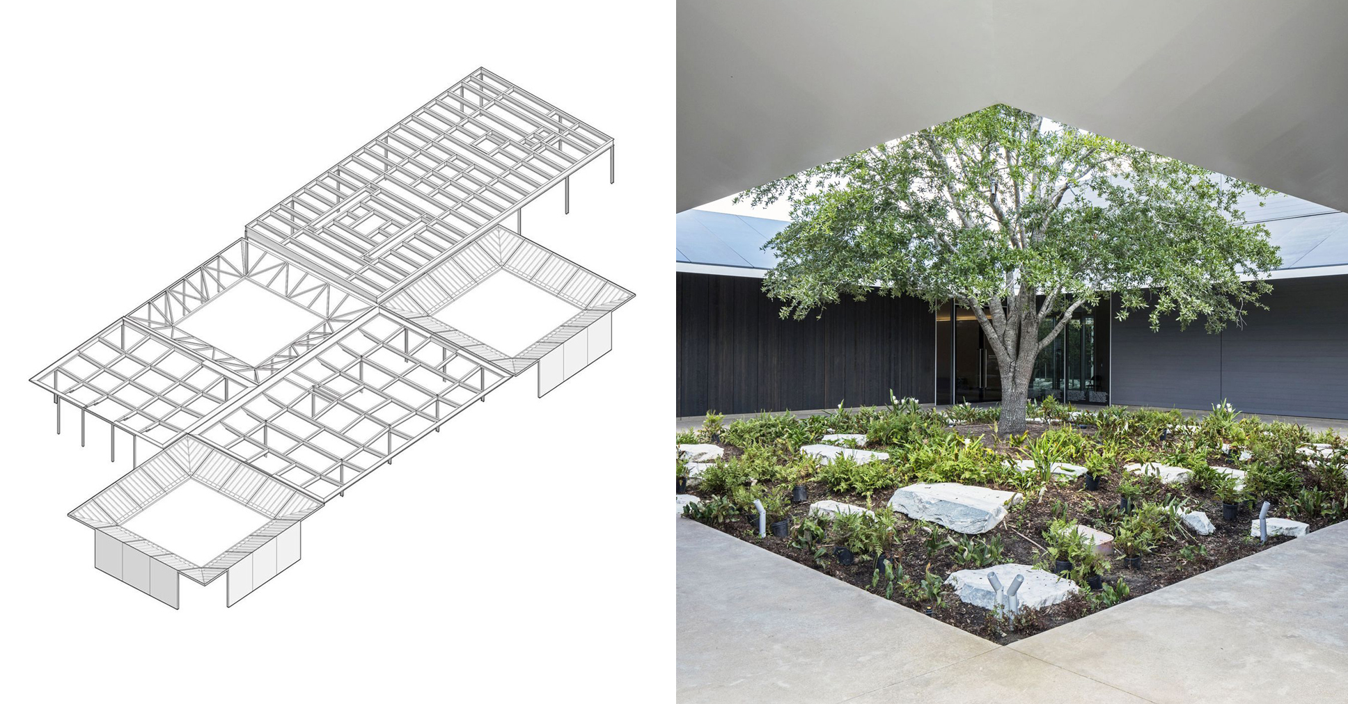 Architectural Details: Bending Steel in Johnston Marklee’s Menil ...