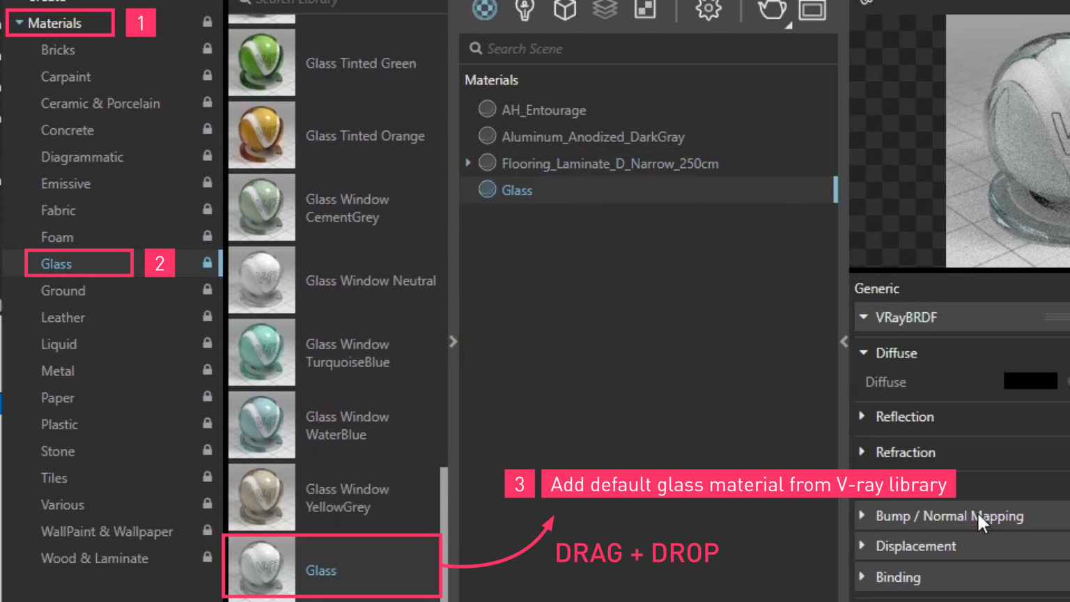 The Art of Rendering: How to Render Realistic Glass Using Rhino and V ...