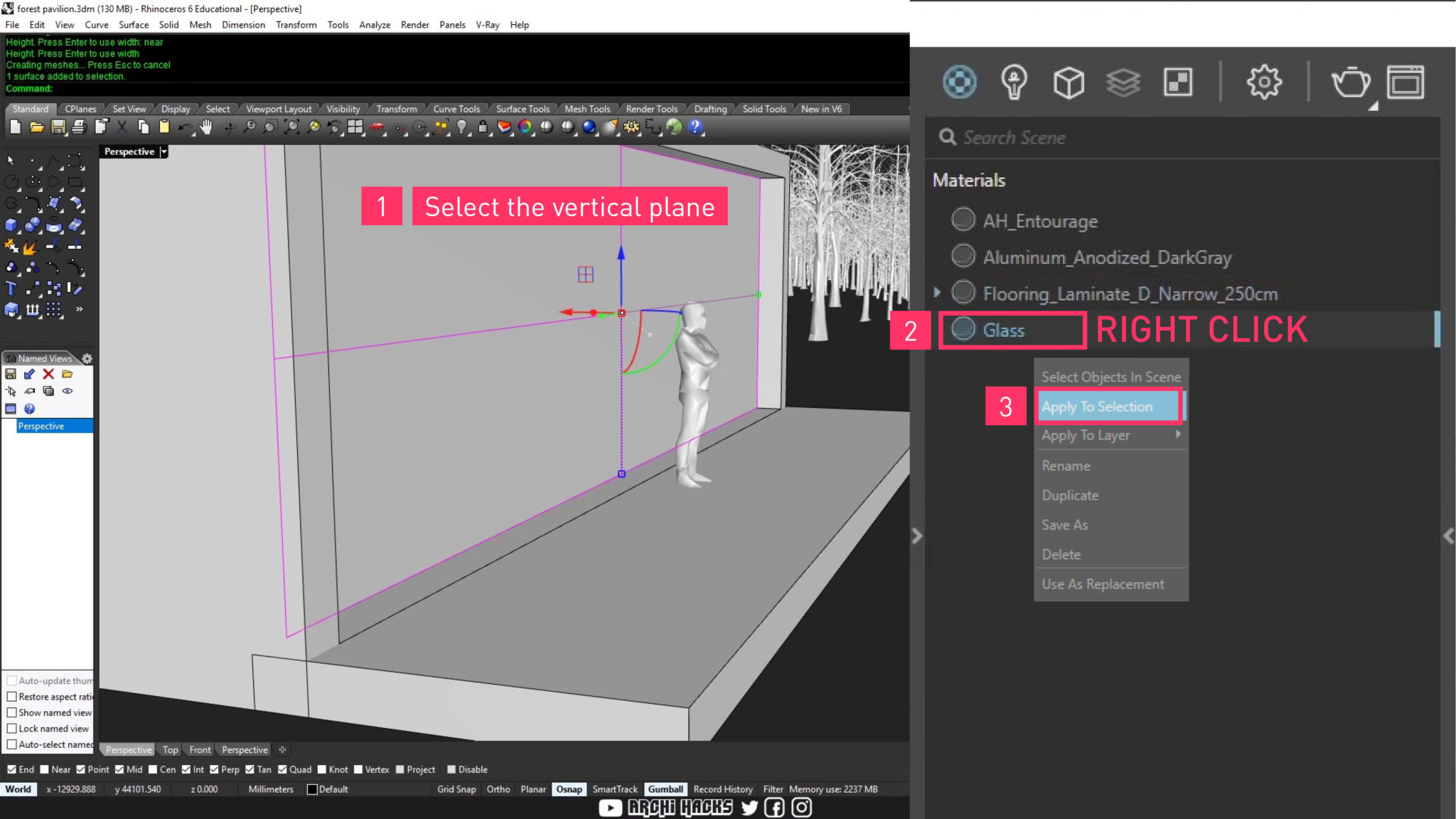 The Art of Rendering: How to Render Realistic Glass Using Rhino and V ...